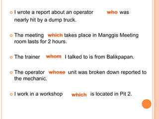 Adjective clause | PPT