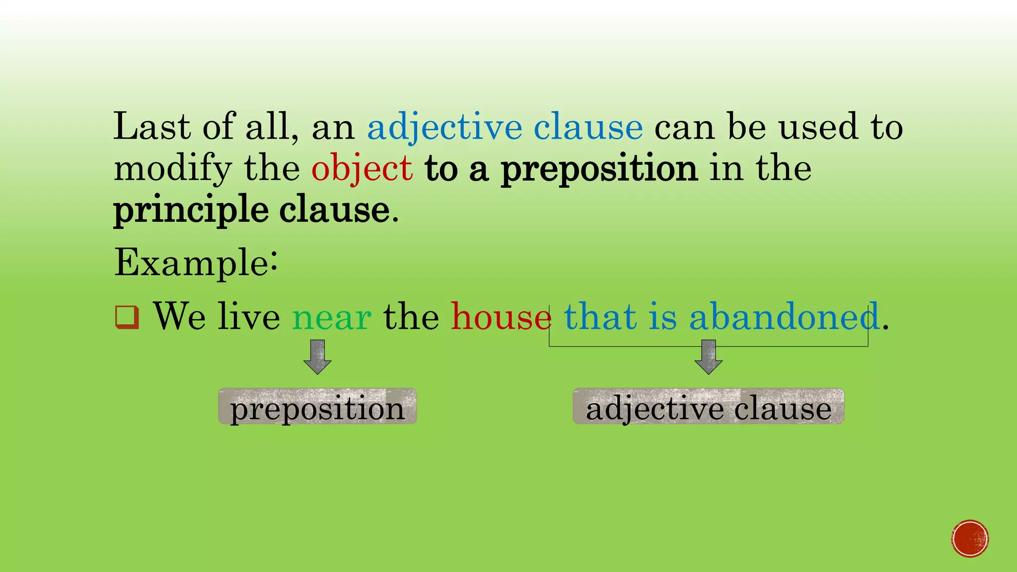 Adjective clause | PPTX