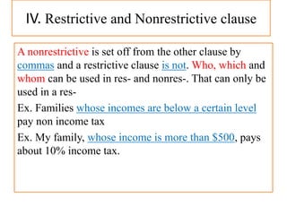 English grammar "Adjective clause" | PPTX