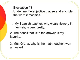 Adjective clause | PPT