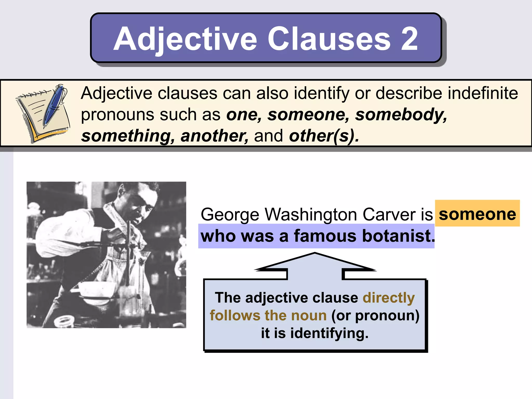 Adjective clause.ppt | Healthcare Industry | Industries