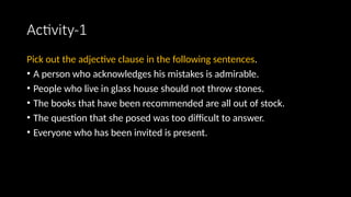 adjective clause (The Grammar Tree).pptx