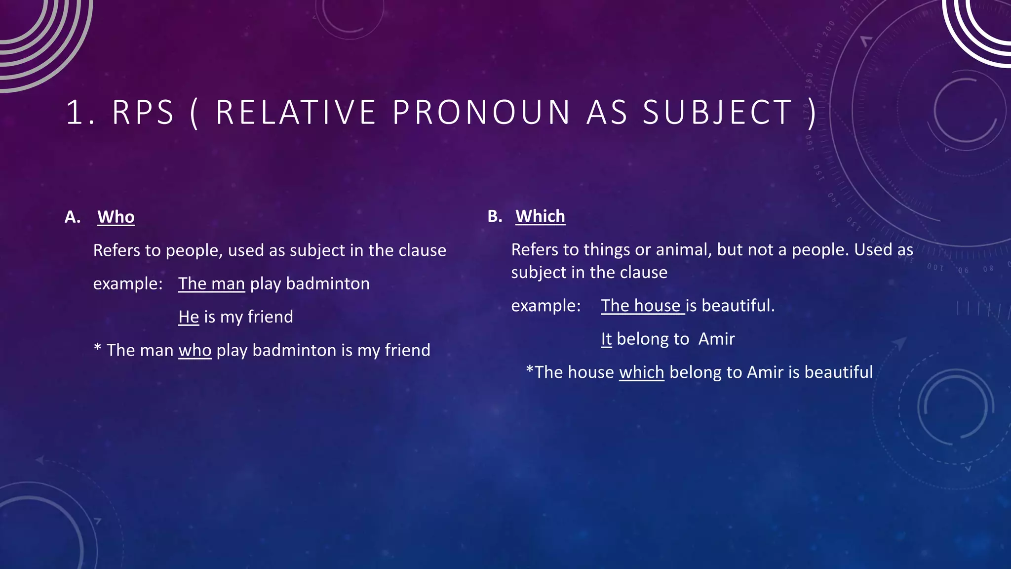 Adjective Clause-Who,Whom, Which, That | PPTX