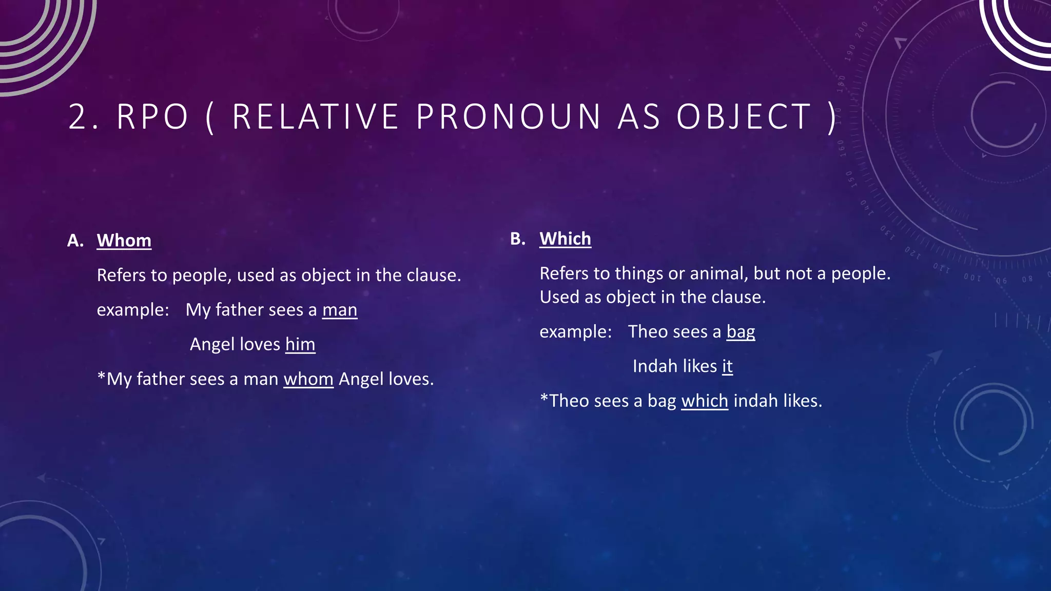 Adjective Clause-Who,Whom, Which, That | PPTX