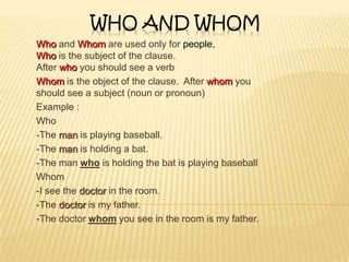 Adjective clause | PPTX
