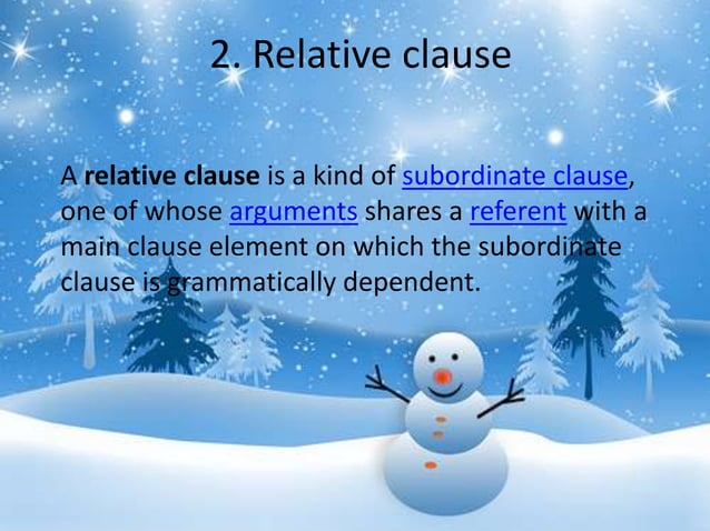 Adjective clause and relative clause | PPTX