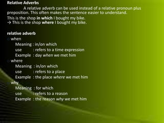 Adjective clause and relative clause | PPT