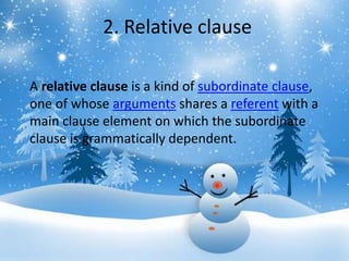 Adjective clause and relative clause | PPT