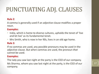 Adjective clauses | PPTX