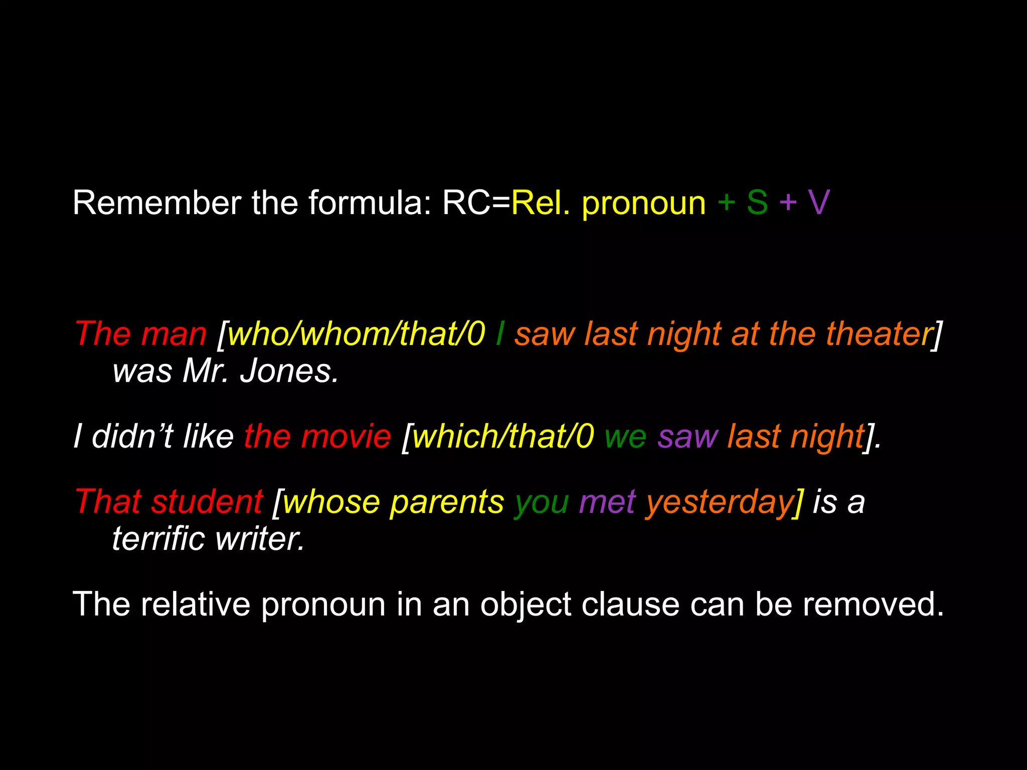 Adjectiveclauses | PPTX