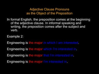 Adjectiveclauses | PPTX