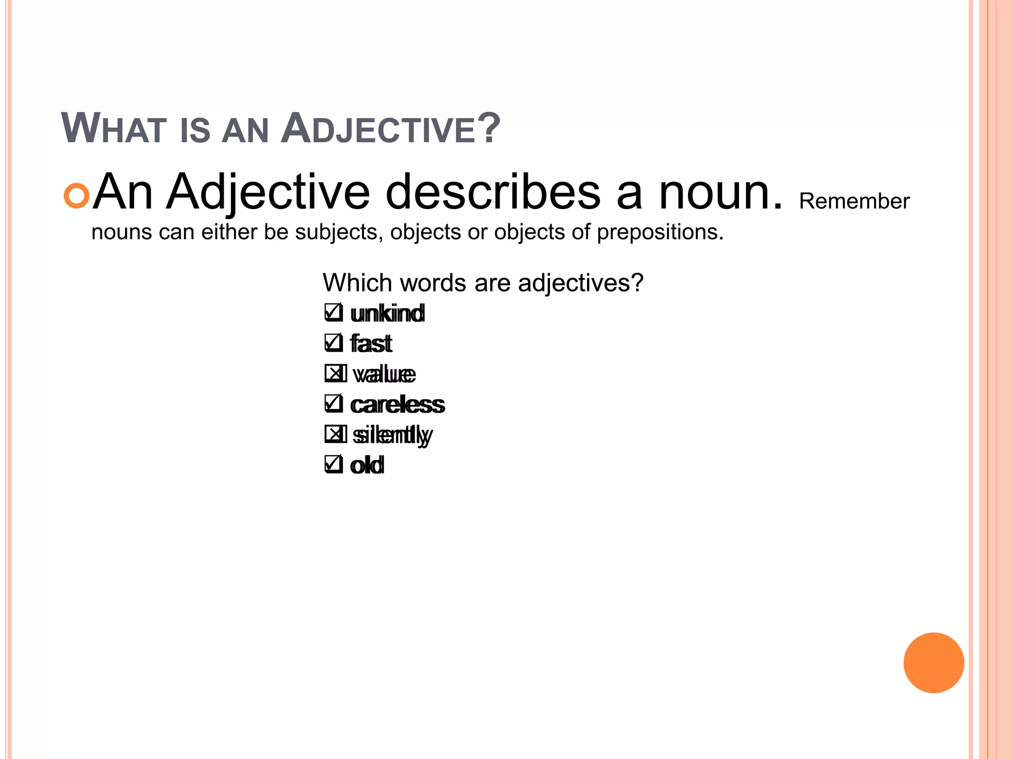 Adjective clauses | PPTX