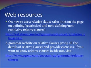 Adjective Clauses.ppt | Soccer | Sports