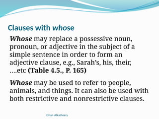 the example of complex sentence adjective_clauses.pptx
