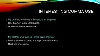 Adjective clauses and appositives(1) | PPT