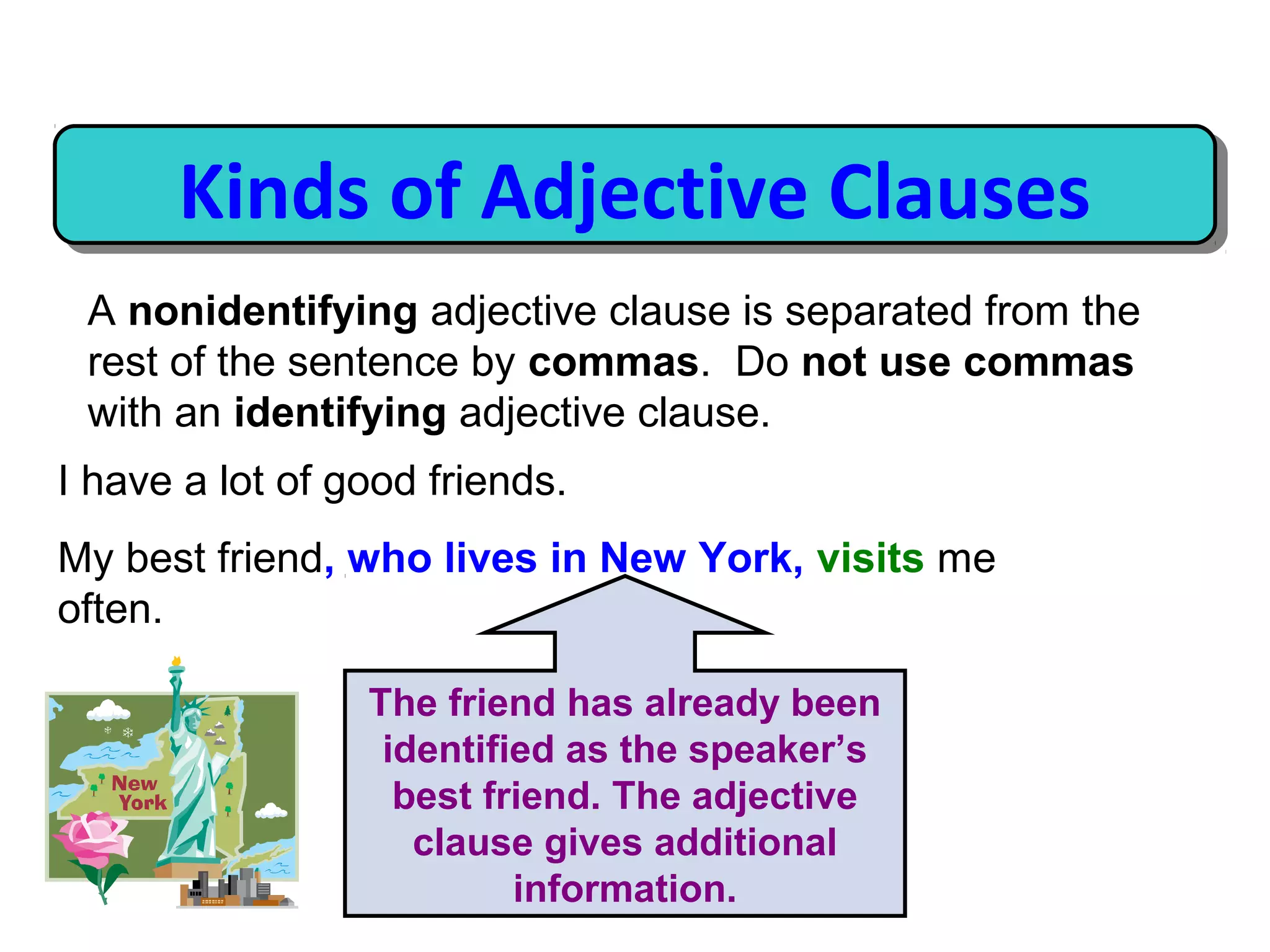 Adjective clauses with | PPT