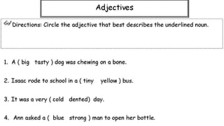 Adjective & Degree of Comparison | PPT