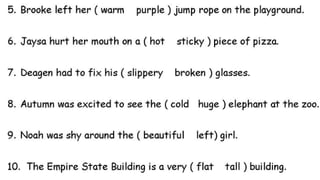 Adjective & Degree of Comparison | PPT