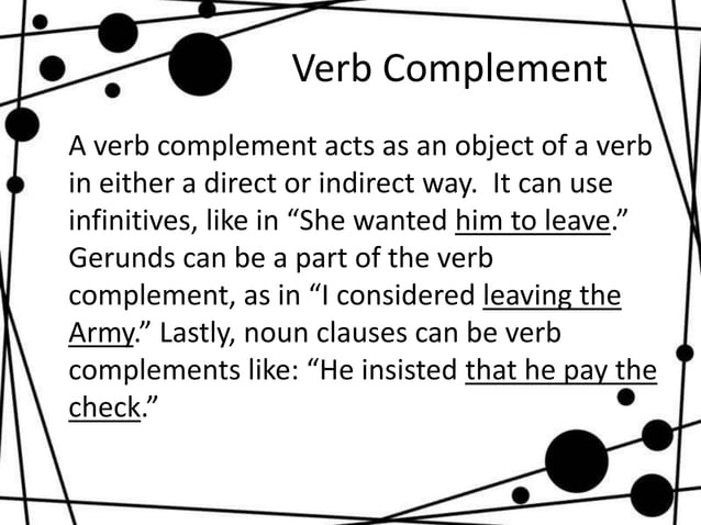 Adjective complement | PPTX