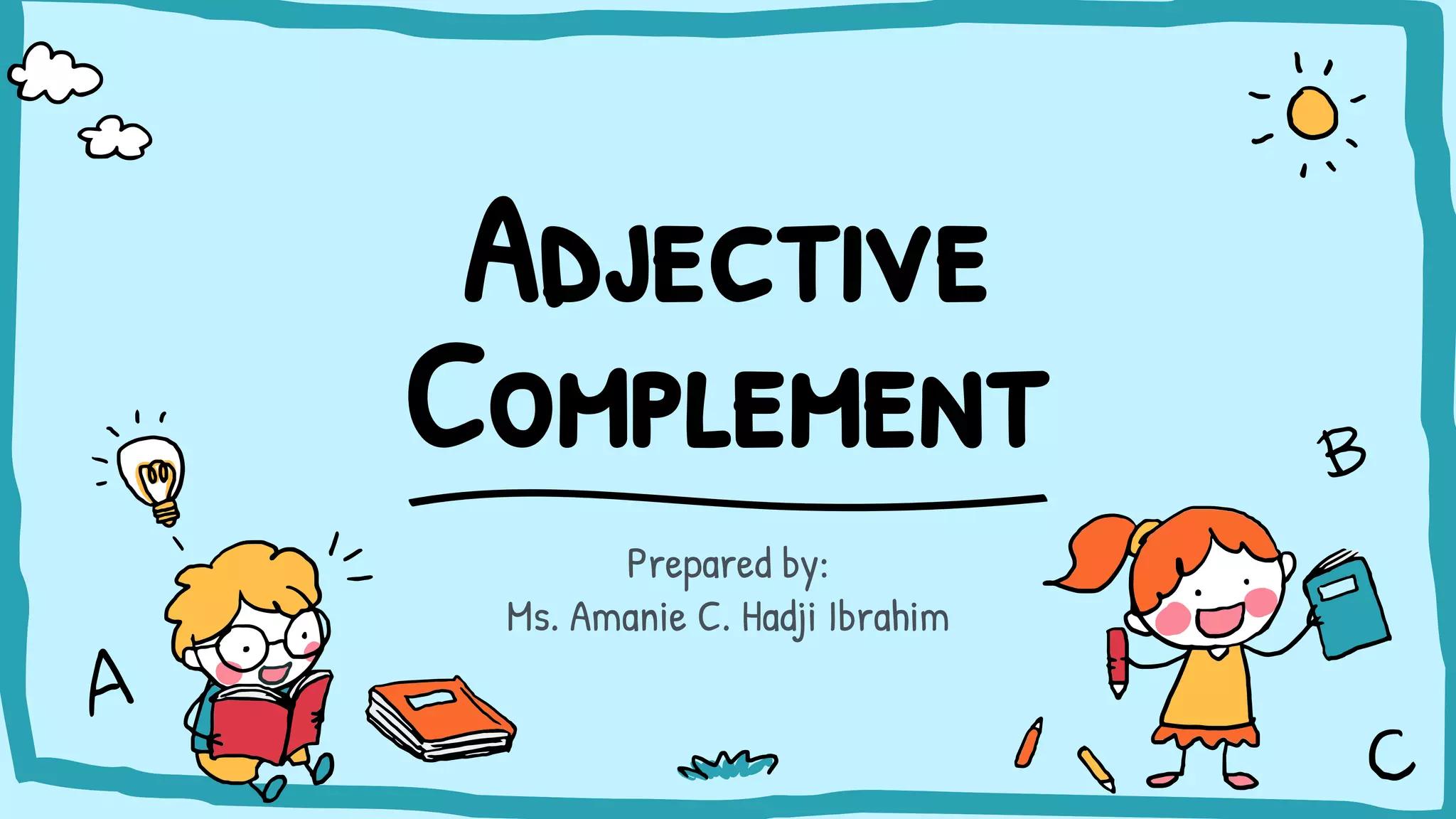Adjective Complement Types Explained | PPT