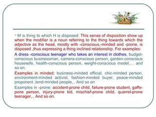 Adjective compounds zhian | PPT