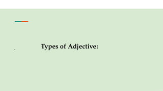 Adjective its types (functional English).pptx