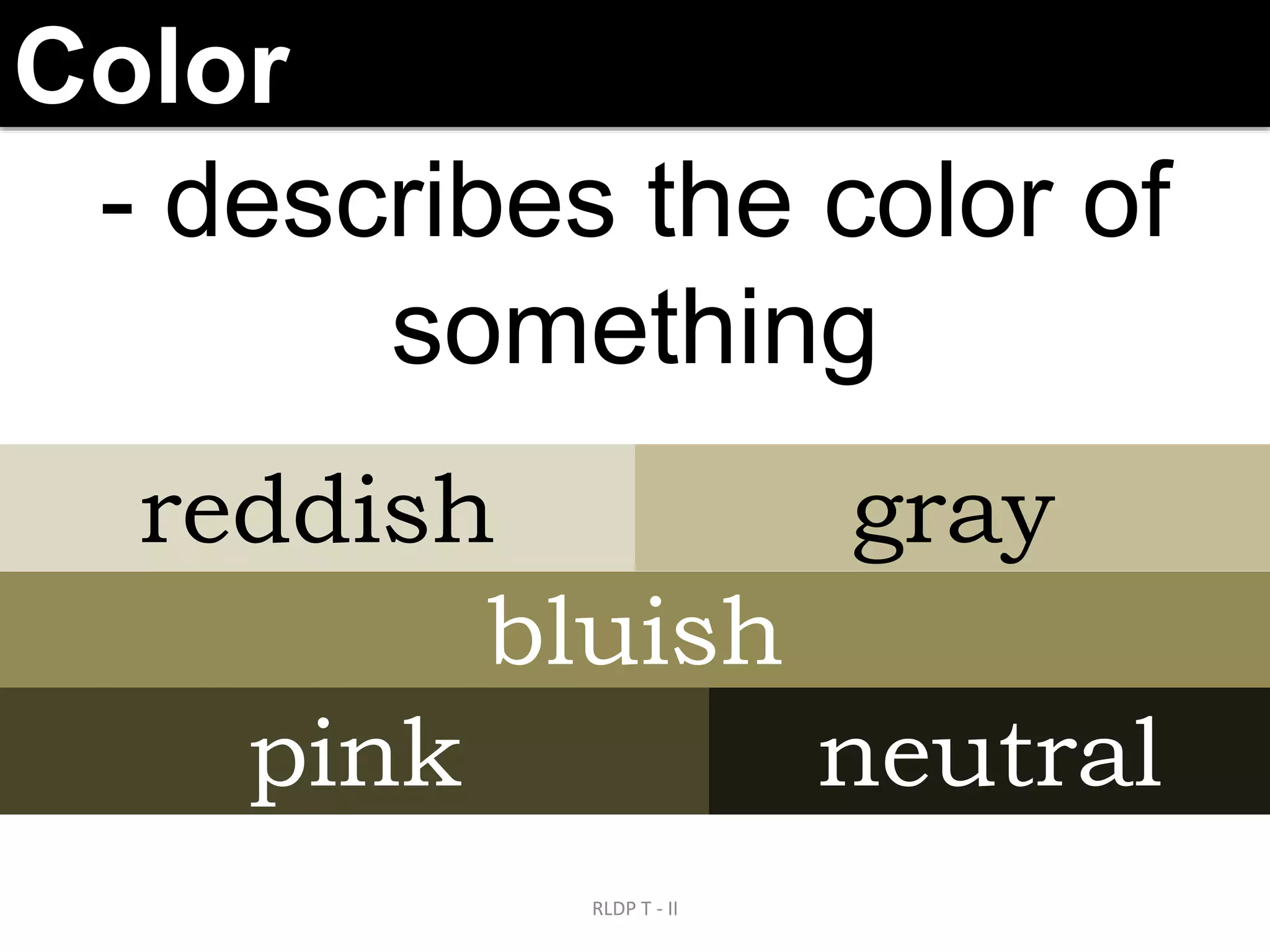 ADJECTIVES/ ROYAL ORDER OF ADJECTIVES | PPTX