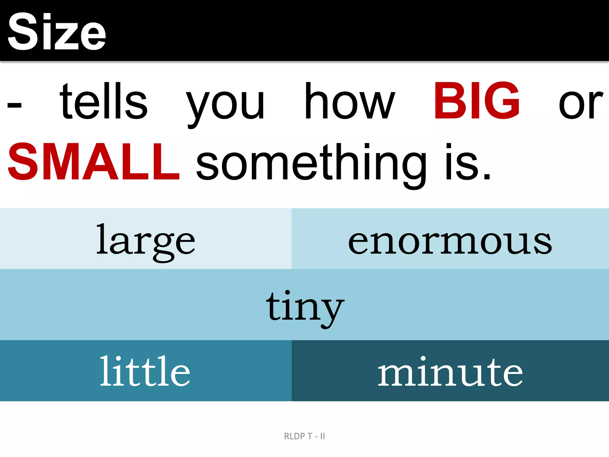 ADJECTIVES/ ROYAL ORDER OF ADJECTIVES | PPTX