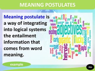 Adjective Meanings | PPT