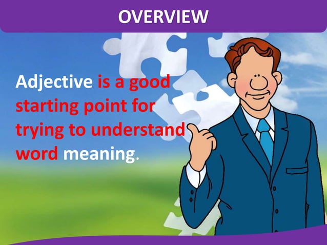 Adjective Meanings | PPT