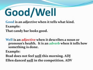 Adjective Notes | PPTX