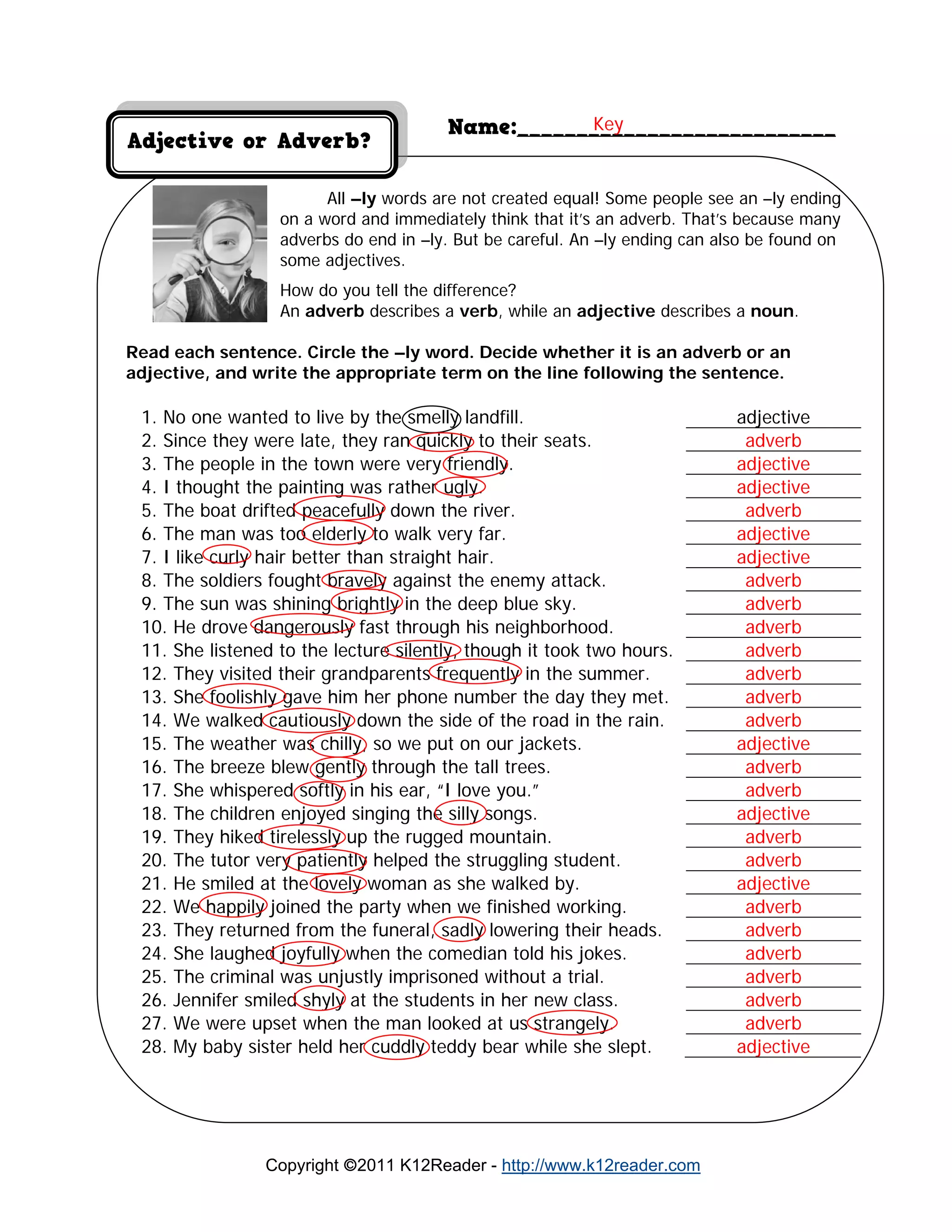 Adjective or adverb | PDF