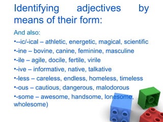 Adjective order | PPT