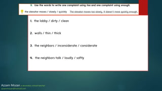 Adjective order, too and enough | PPT