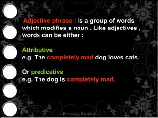 Adjective phrase 2 | PPT