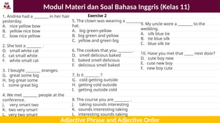 ADJECTIVE PHRASE AND ADJECTIVE ORDER.pptx