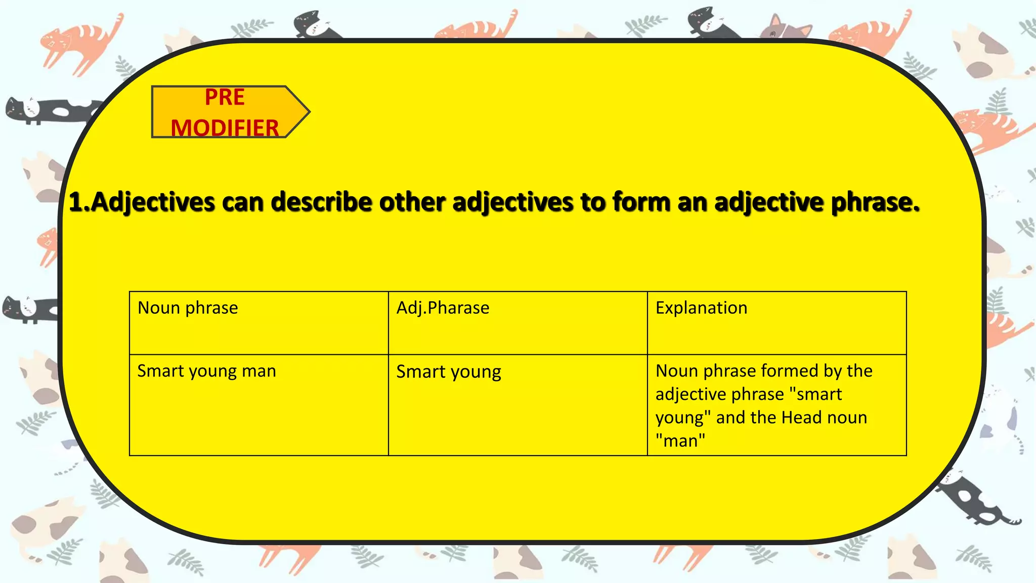 Adjective Phrase by group 8.pptx | Free Download