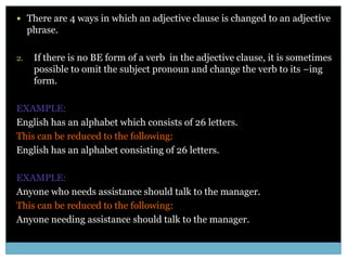 Adjectivephrases | PPT