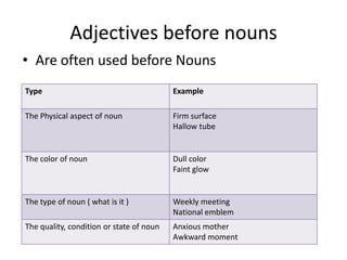 Adjective phrases 2 | PPTX