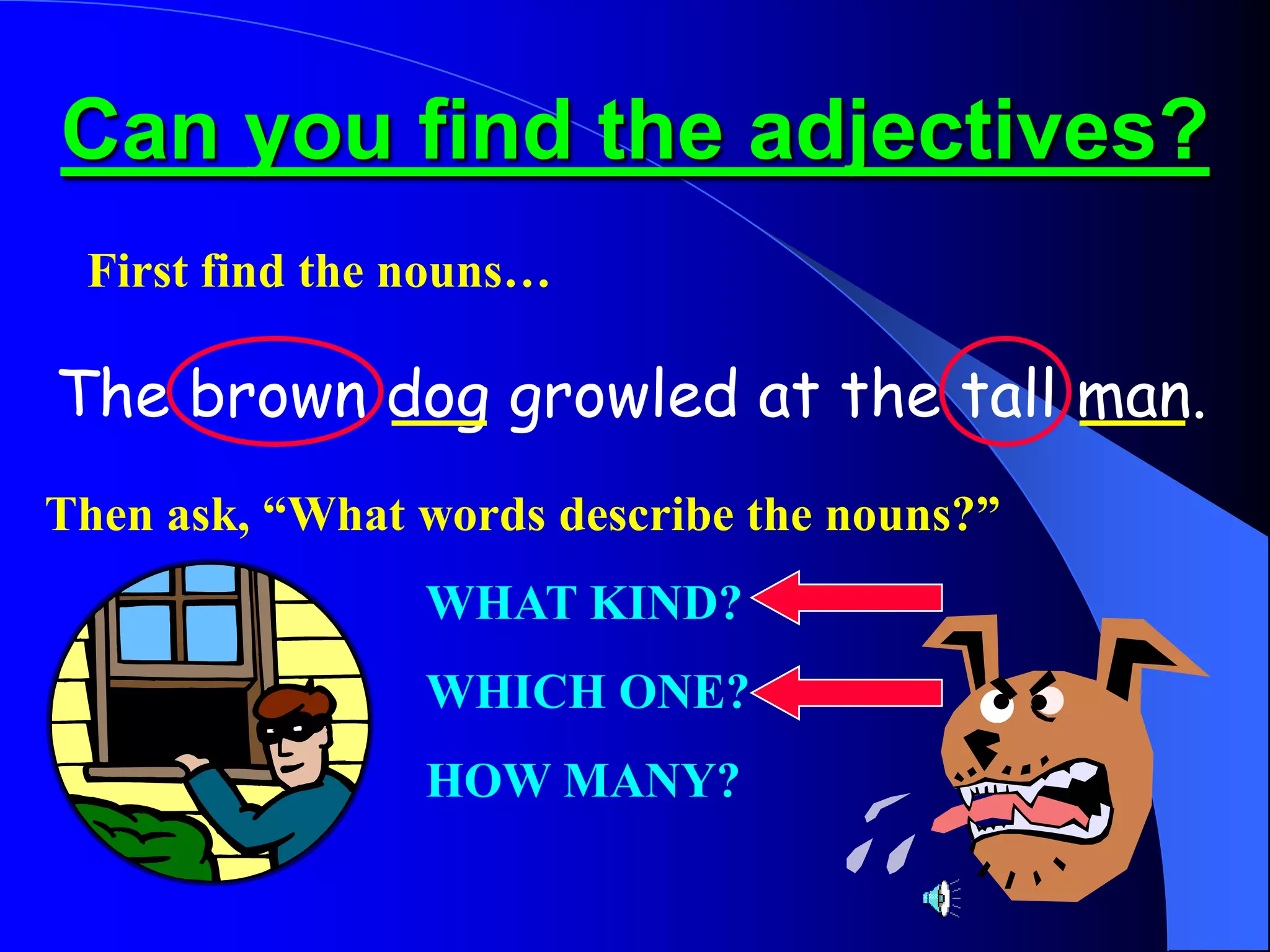 Adjective powerpoint | PPTX