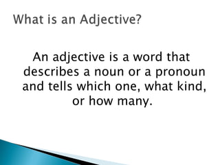 Adjectives | PPT