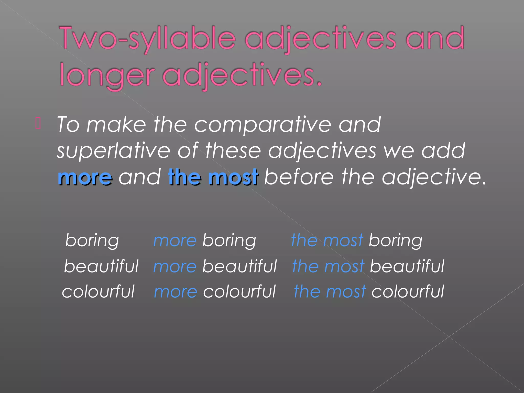 Adjectives 110110094457-phpapp02 | PPT