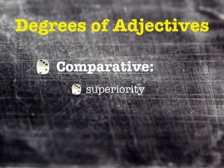 Comparative of Adjectives | KEY