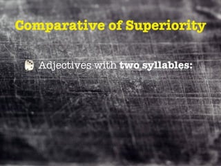 Comparative of Adjectives | KEY