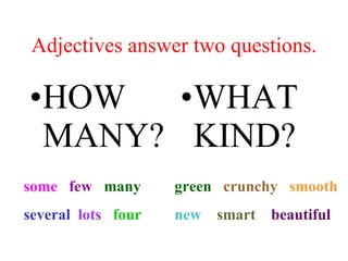 Adjectives | PPT
