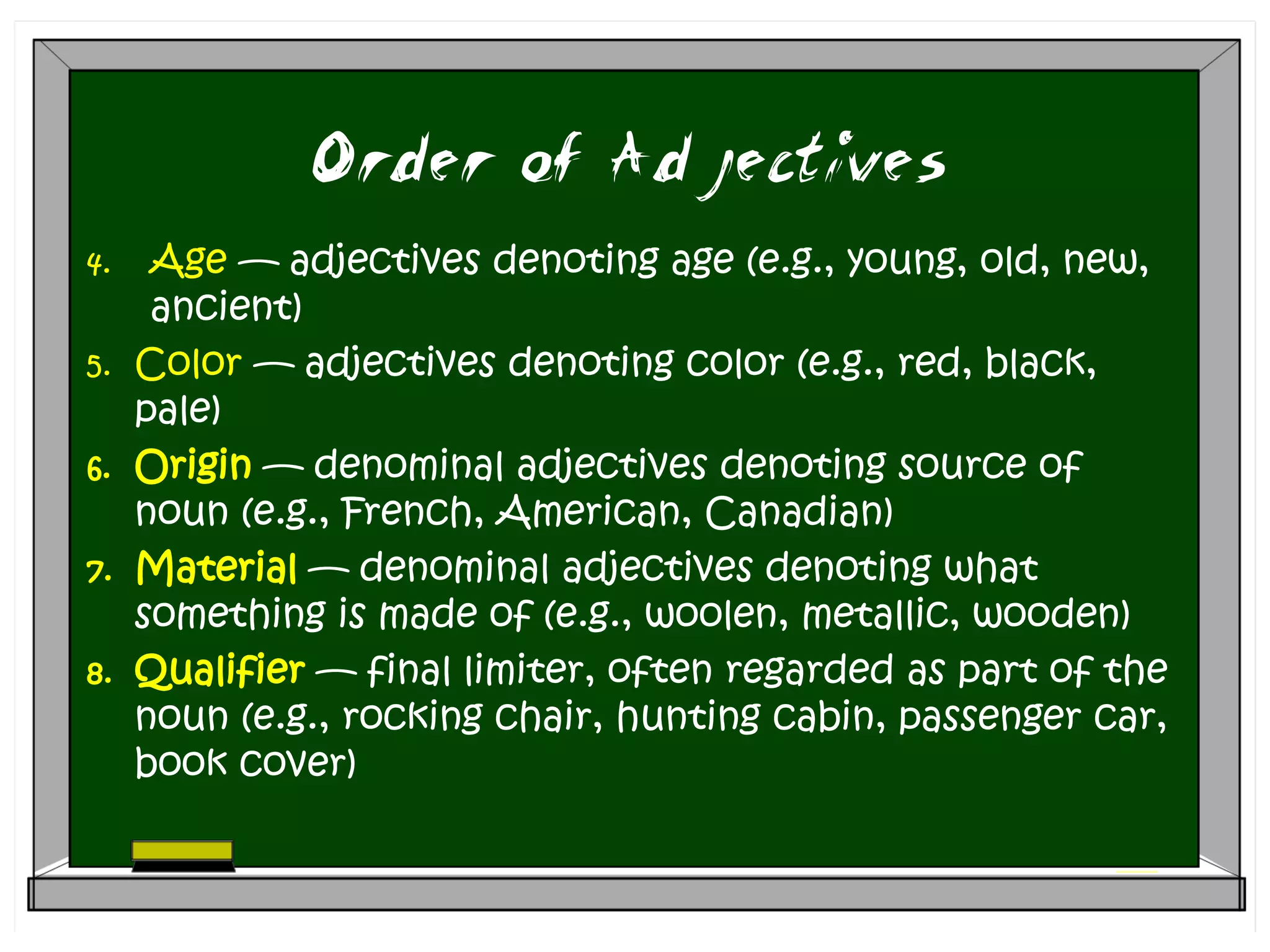 Adjectives 111123022836-phpapp01 | PDF