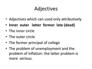 Adjectives | PPT