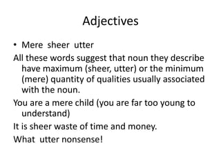 Adjectives | PPT