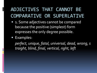 Adjectives | PPTX
