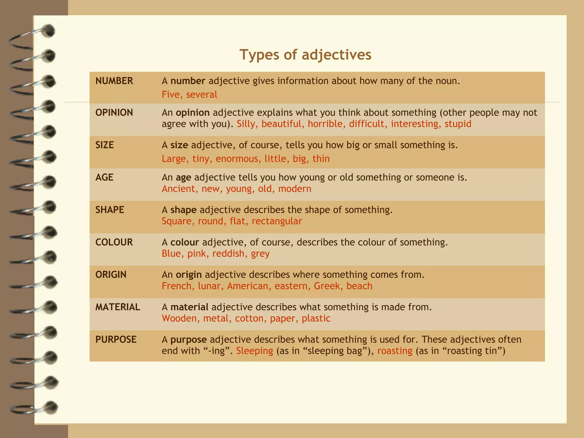Adjectives | PPT